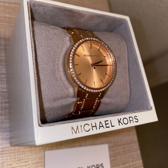 MICHAEL Michael Kors | Jewelry | New Mk Limited Edition Rose Gold Watch ...